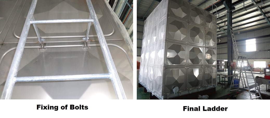 The right method of fixing accessories of your recently supplied ...